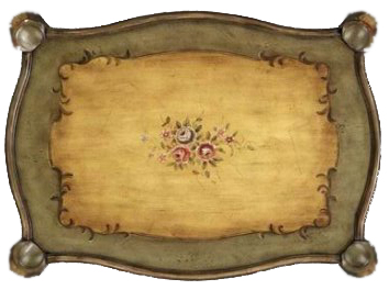 Sage Green Cocktail Table